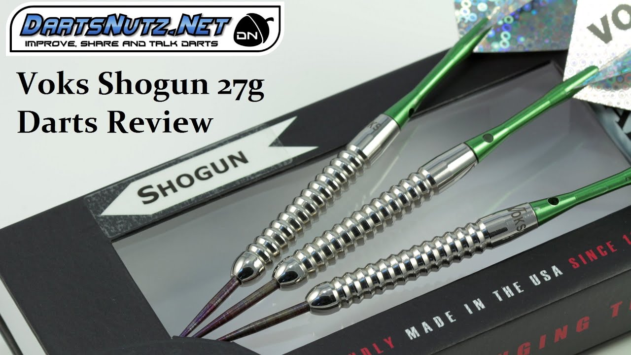 Voks Shogun 27g EL-C Darts Review - YouTube