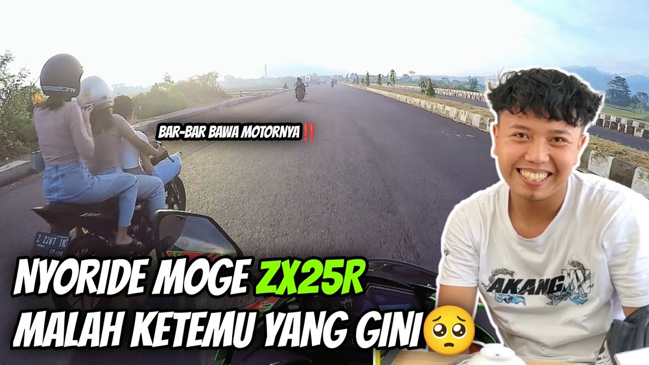 MOGE ZX25R KETEMU CEWE BAR²‼️AKANG MV PAROPO NAULI - Motovlog Indonesia ...