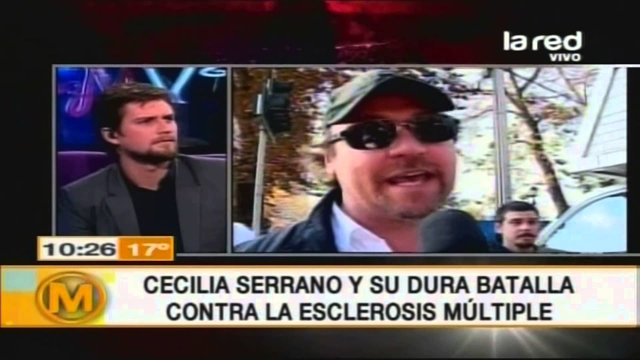 Cecilia Serrano y su dura batalla contra la esclerosis múltiple - YouTube