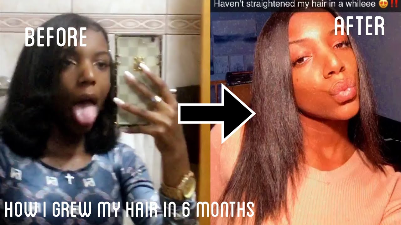 HOW I GREW MY HAIR SIX INCHES IN 6 MONTHS! - YouTube