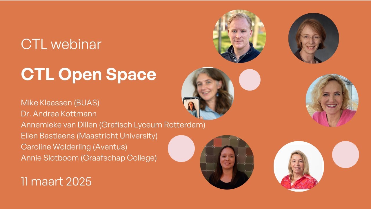 CTL webinar 7: CTL Open Space - YouTube