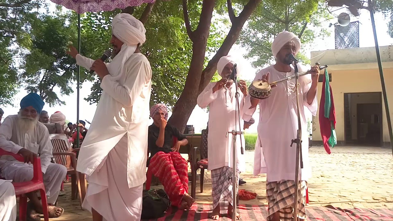 Dulla Bhatti part 2 Ragi DEV &party at bhandara baba Malli ram 19/8/18 ...