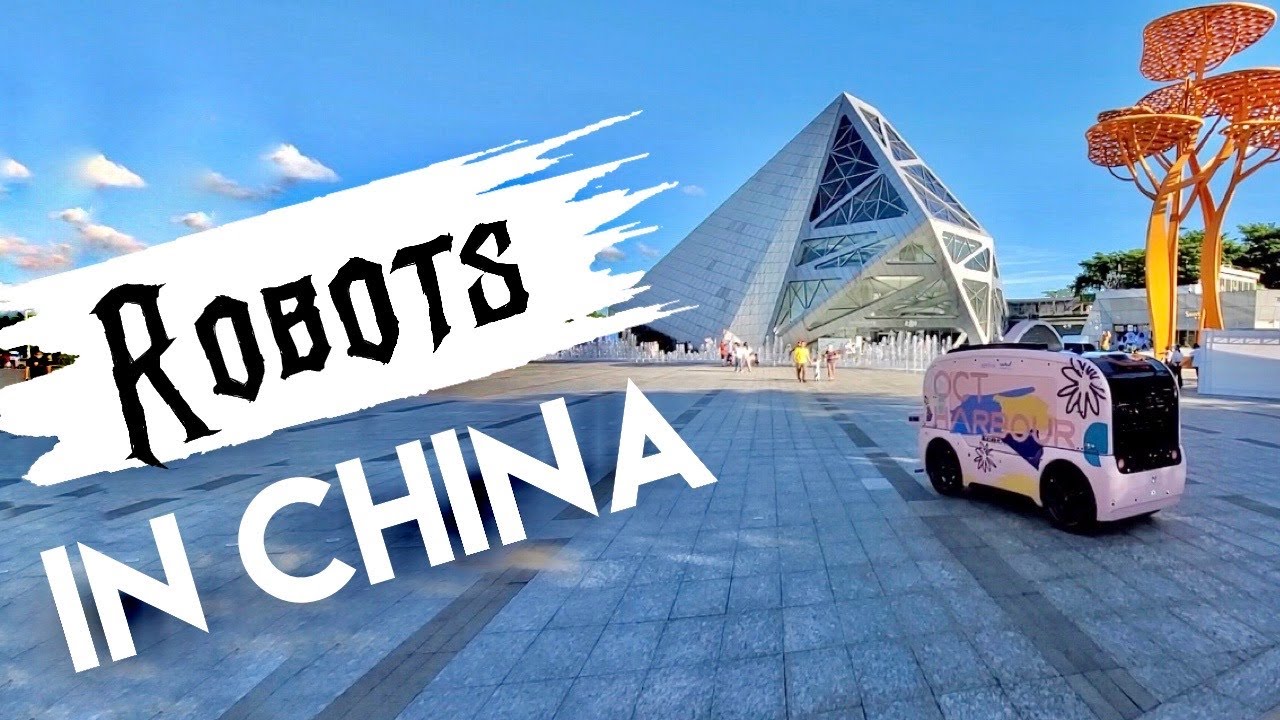 This is how robots are part of the daily life in China - YouTube