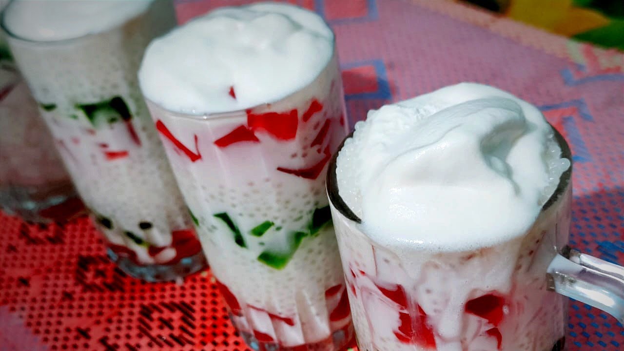 ঘরে বসে সহজে তৈরি করে ফেলুন ফালুদা।। How to make faluda।।।কীভাবে বাসায় ...