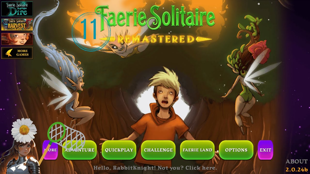 Faerie Solitaire | A Cozy Playthrough | No Commentary | Episode 11 ...