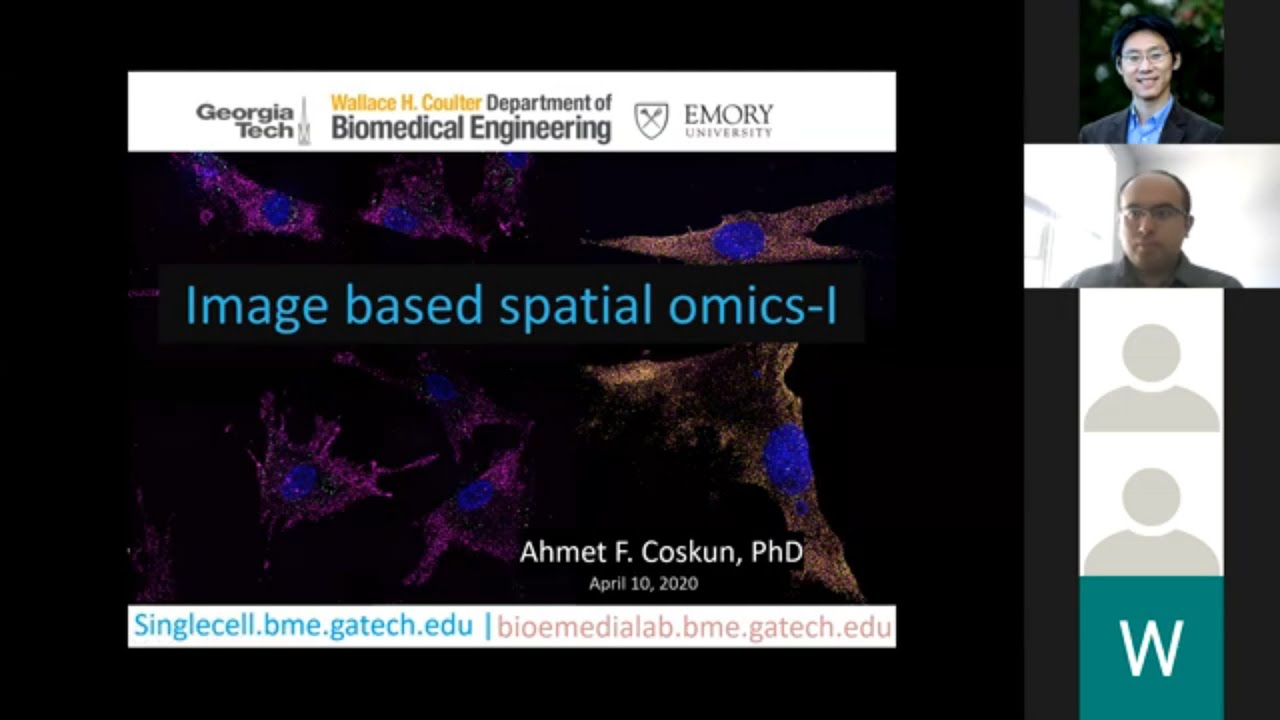 Image-based spatial omics I: Spatial Transcriptomics - YouTube