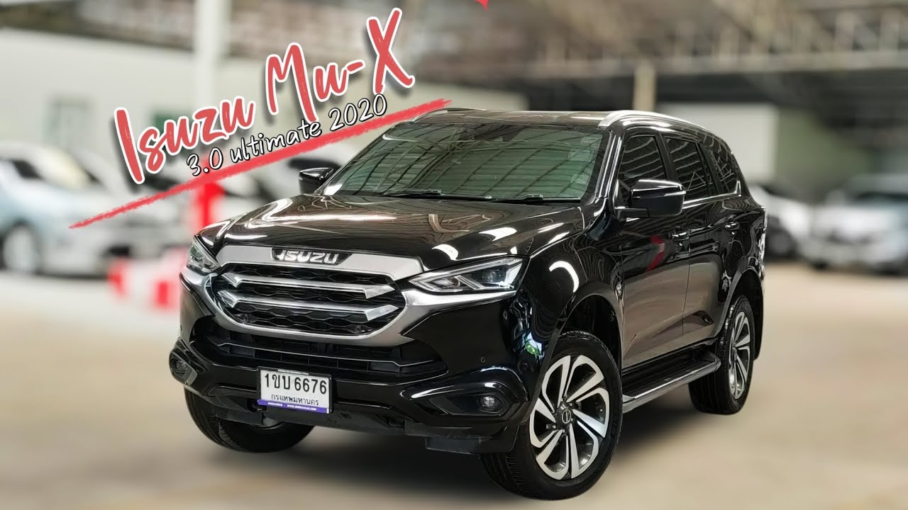 รีวิว Isuzu mu-x 3.0 ultimate ปี2020 💨 รถสวย สภาพป้ายแดง - YouTube