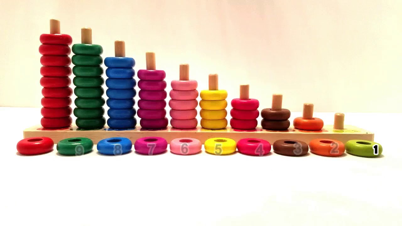 Counting For Toddlers - Teach Baby Numbers 1 to 10 - YouTube