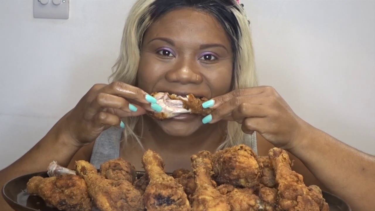 UK MUKBANG Bloveslife 20 Chicken Leg Challenge!!! #Bloveslife - YouTube