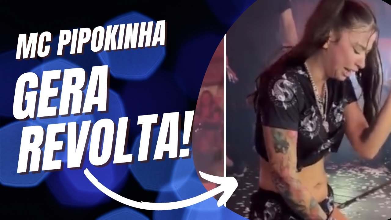 MC Pipokinha faz show para crianças e é detonada! - YouTube