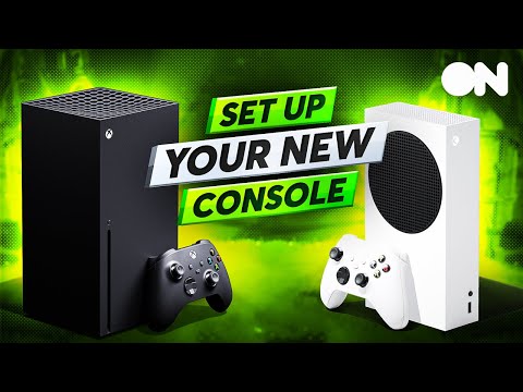 How To Set Up Your NEW Xbox Series S or Series X Console!