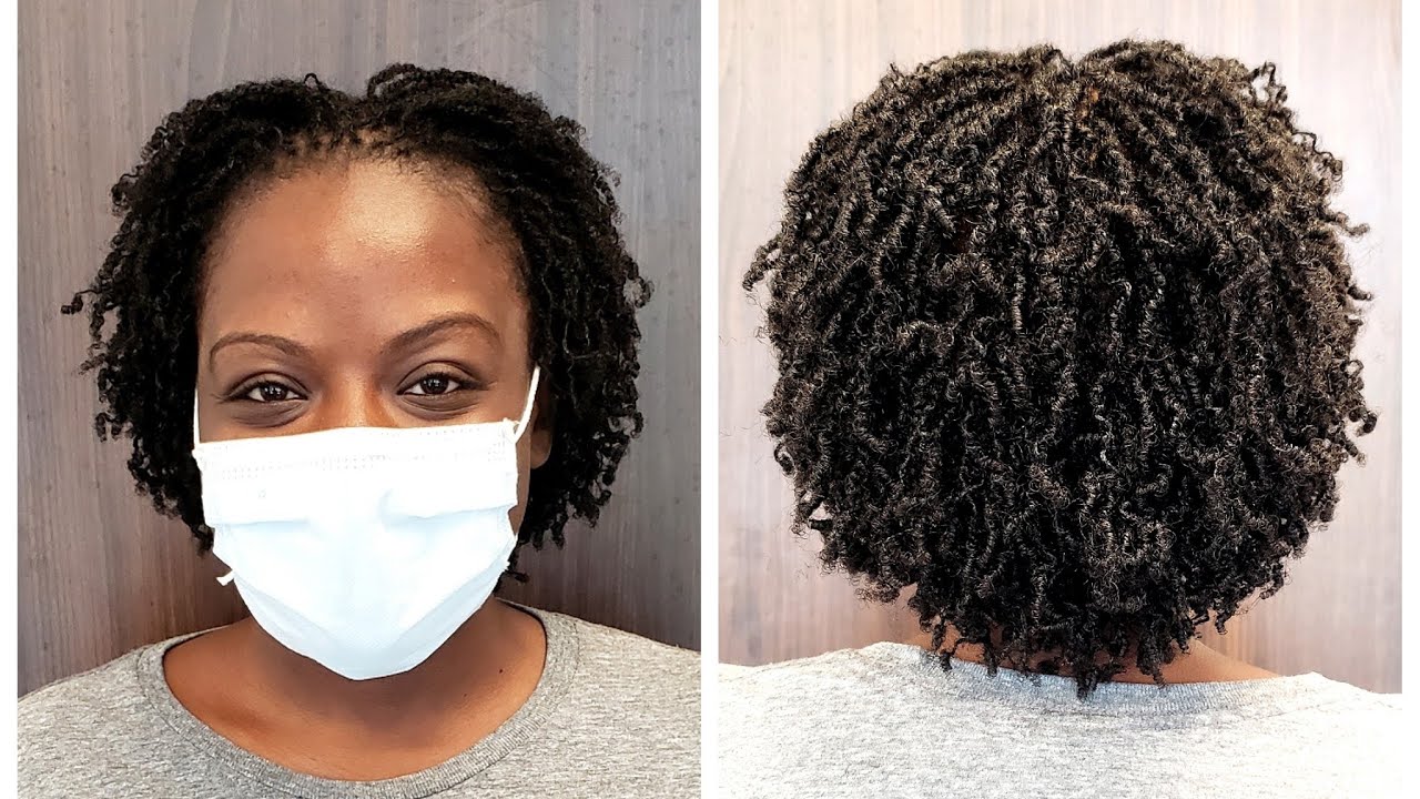 Starter locs with Micro twists in Pompano beach, fl (2020)! - YouTube