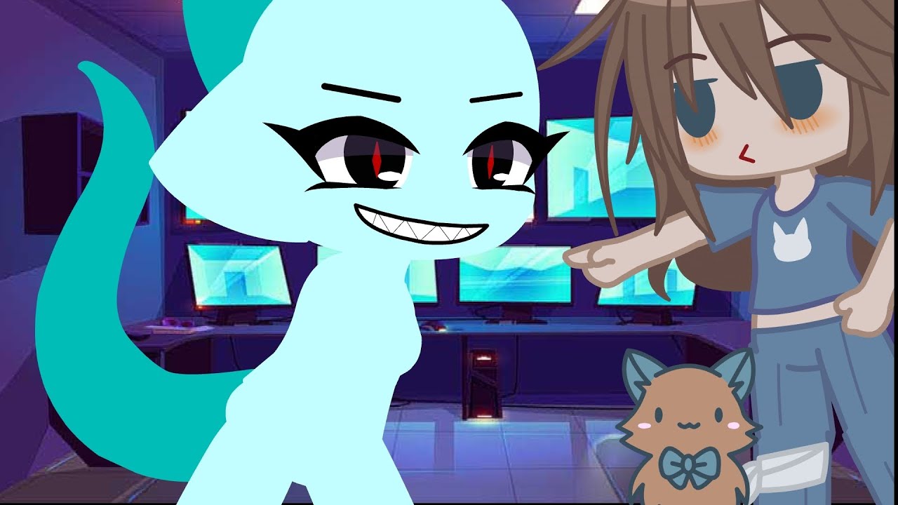 How to make Cyan from rainbow friends ( in Gacha Club ) - YouTube