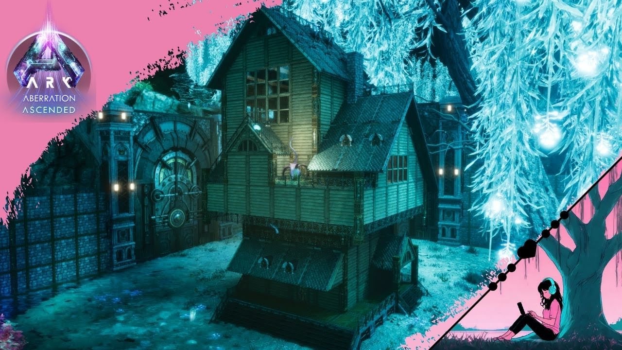 Ark: Survival Ascended | My steampunk Base in the Blue (Speed build ...