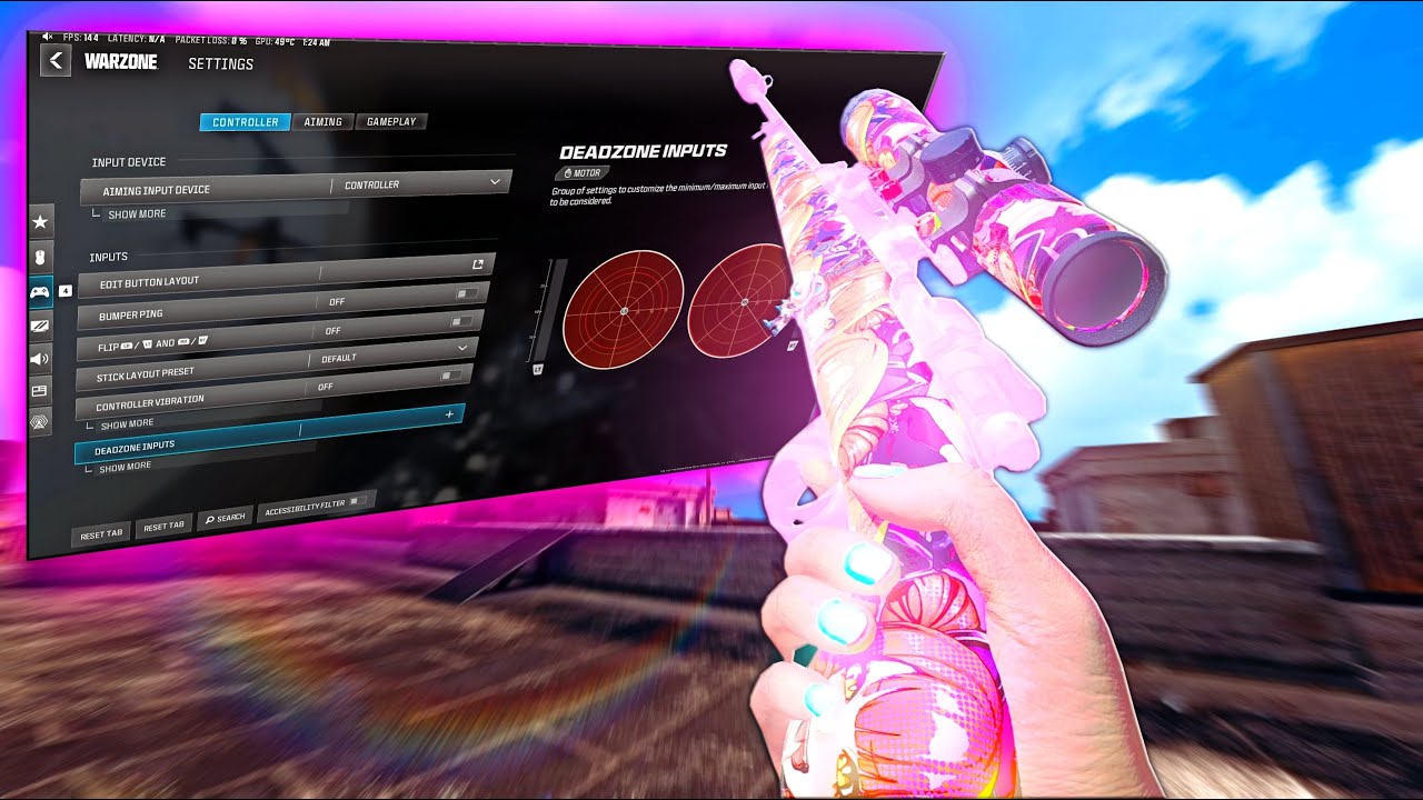 The BEST Warzone Controller Settings For Season 6👑🏝️ (PS4/PS5/XBOX/PC) - YouTube
