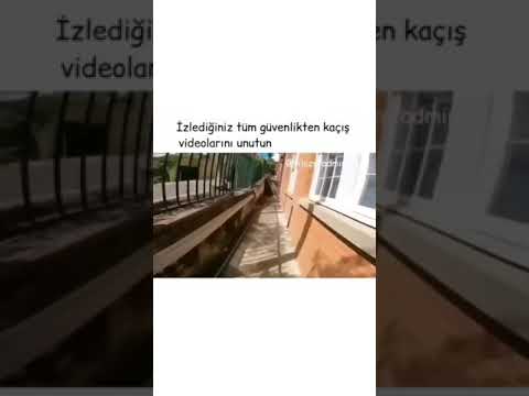 İzlediğiniz tüm güvenlikten kaçış videolarını unutun 😯