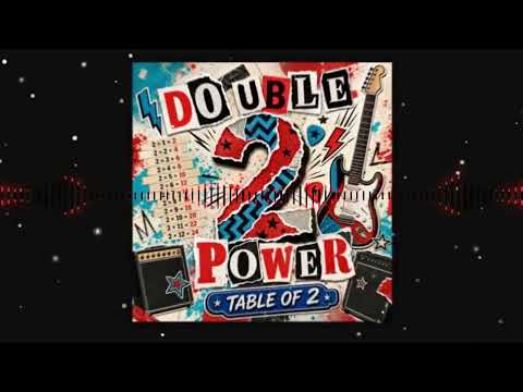 Learn the 2 Times Table with Pop Rock Energy! | Double Power