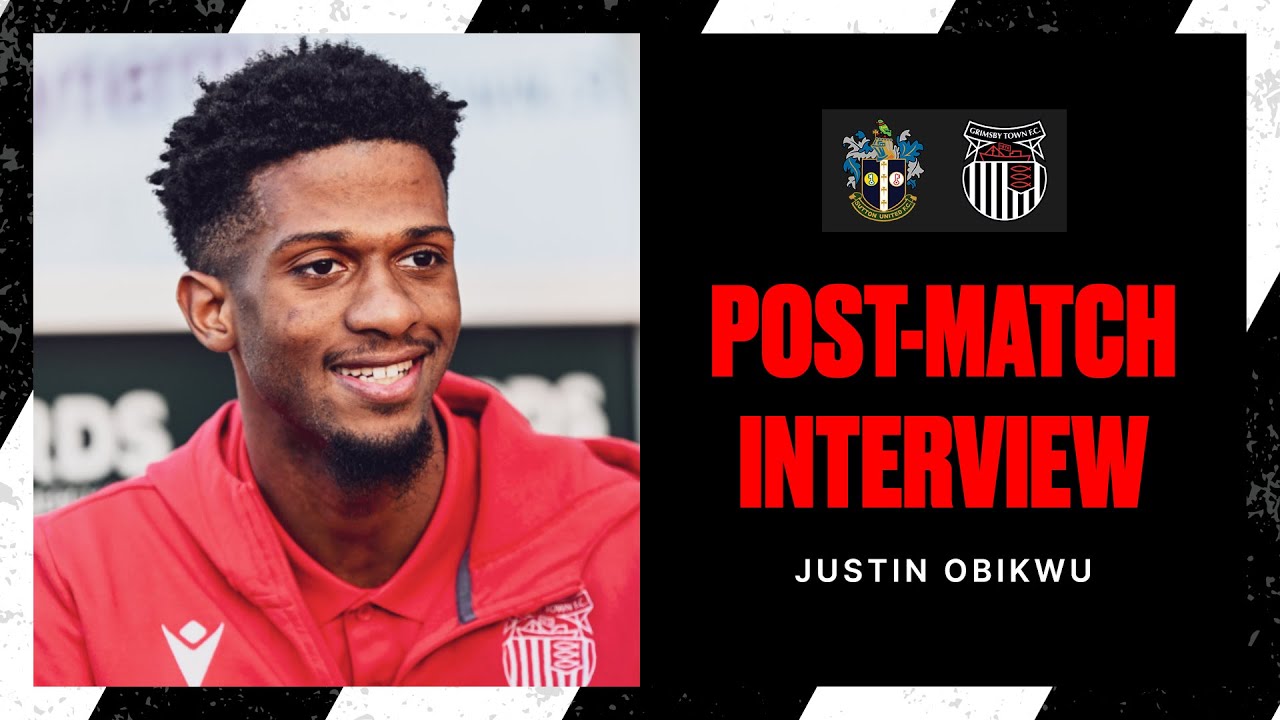 Justin Obikwu | Post-Sutton United (A) - YouTube