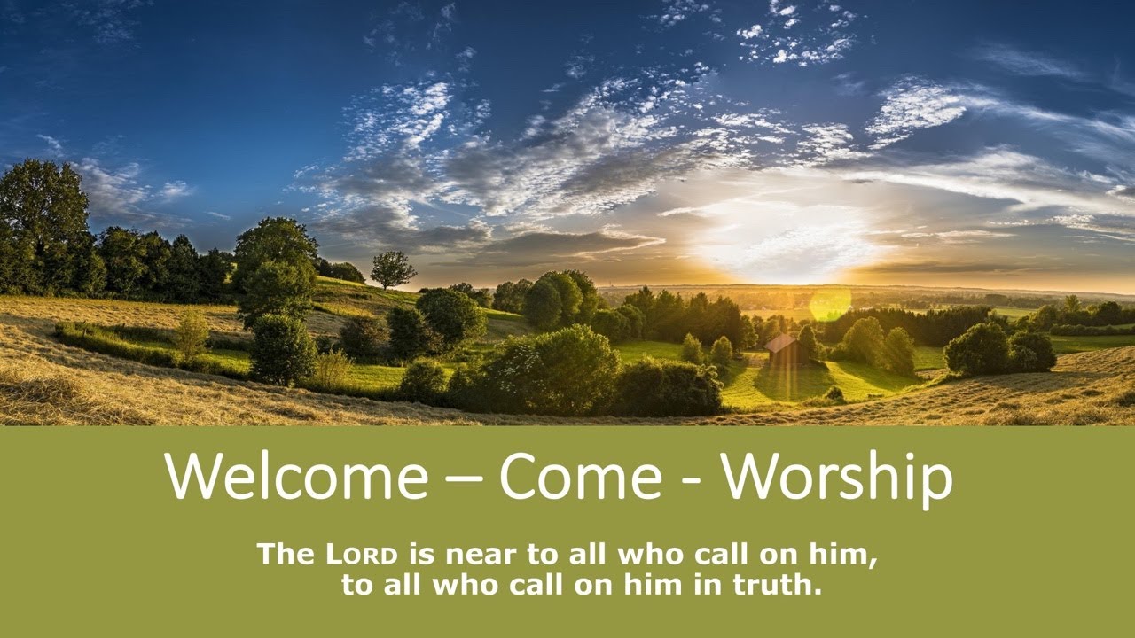 Welcome to Worship led by Revd. Gareth Baron - 6 November 2022 - YouTube