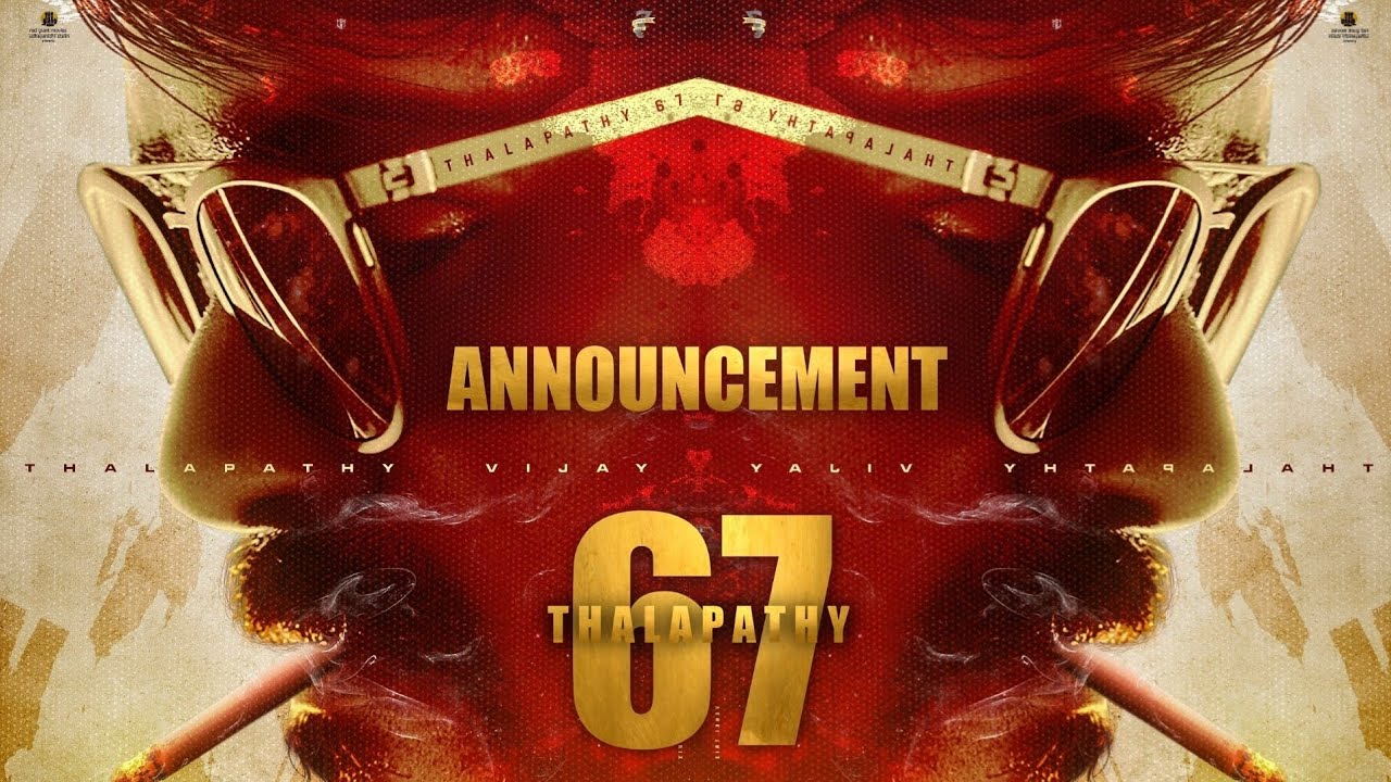 Thalapathy 67 Official Announcement Video | Thalapathy Vijay | Lokesh ...