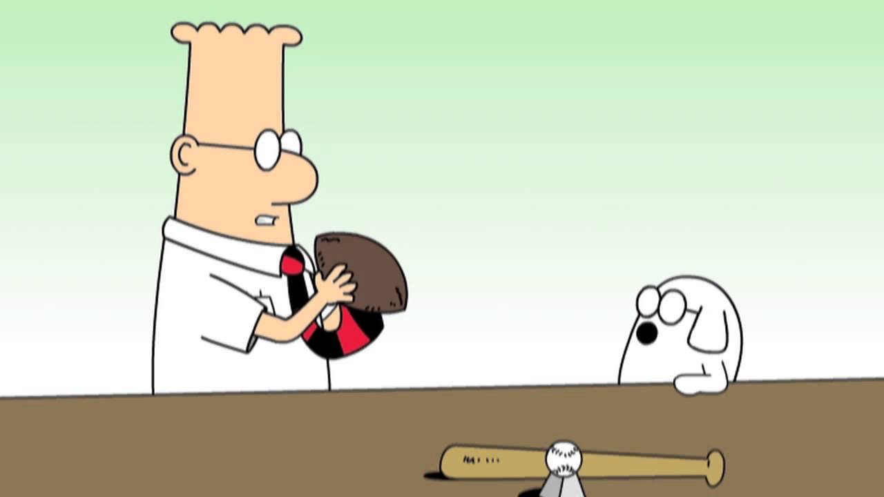Dilbert: Autographed Football - YouTube