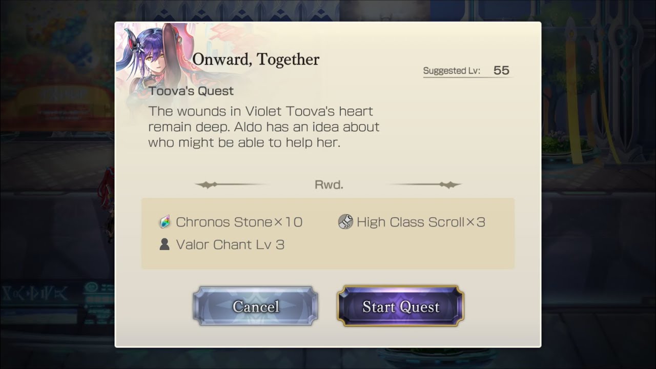 Another Eden Global 2.11.700 Violet Lancer (Alter Toova's) 3rd Quest ...