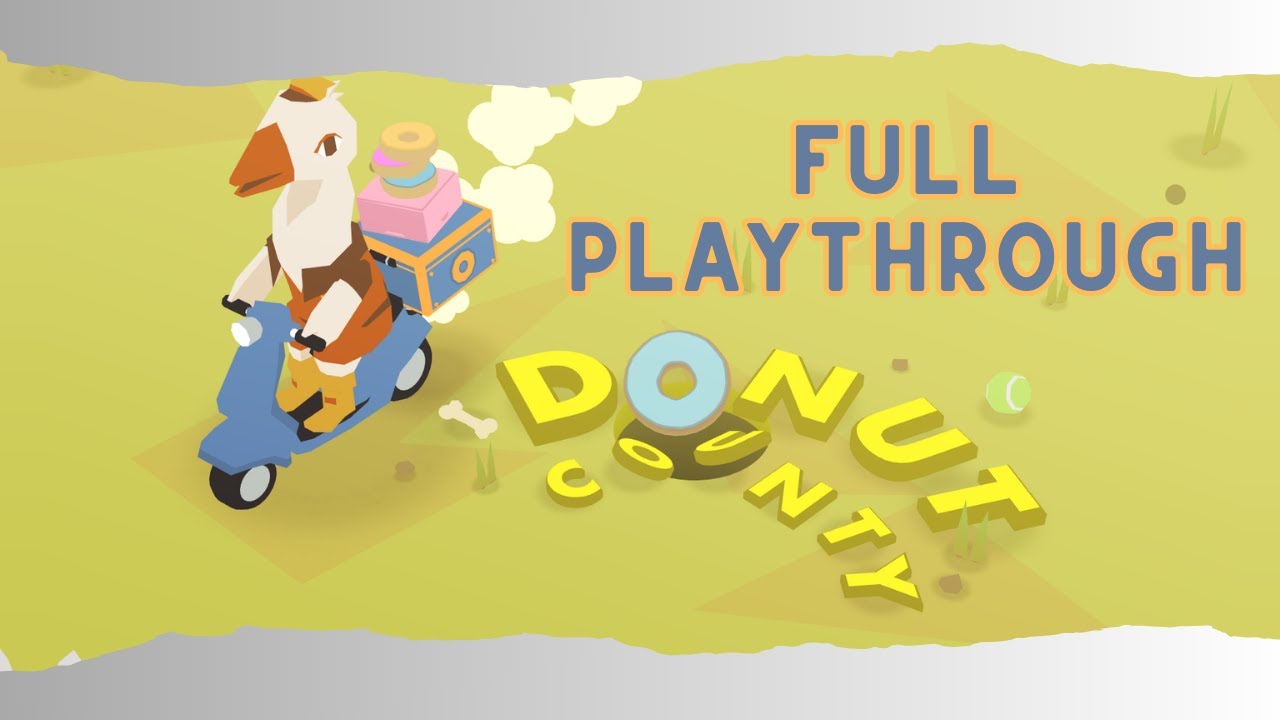 Donut County | Full 100% playthrough | Twitch VOD (PS5) - YouTube