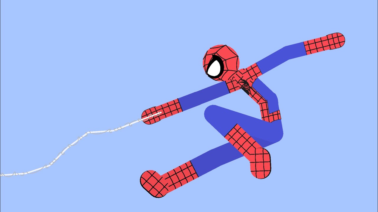 spiderman anim. #sticknodes #spiderman #animation - YouTube