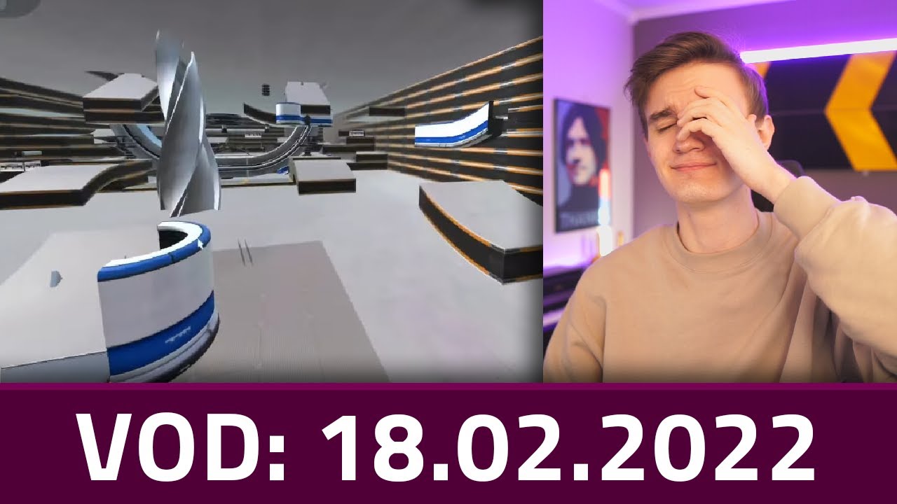 Wirtual attempts an Escape Room in Trackmania - YouTube