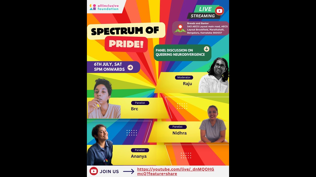 Allinclusive Foundation's Spectrum of Pride Event - YouTube