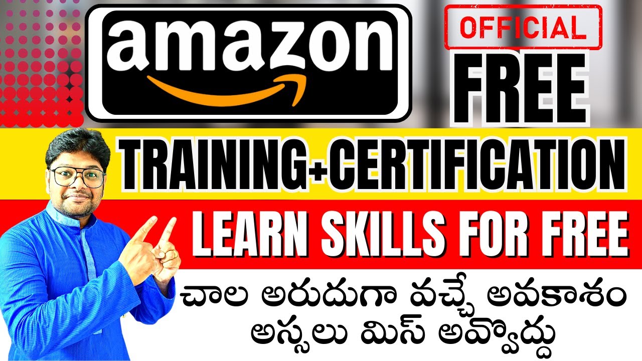 Amazon Free Training With Free Certificate | AMAZON AI CONCLAVE | Learn ...
