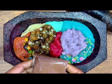 Mixing All My Slimes ! Most Satisfying Slime Videos ! Satisfying ASMR 