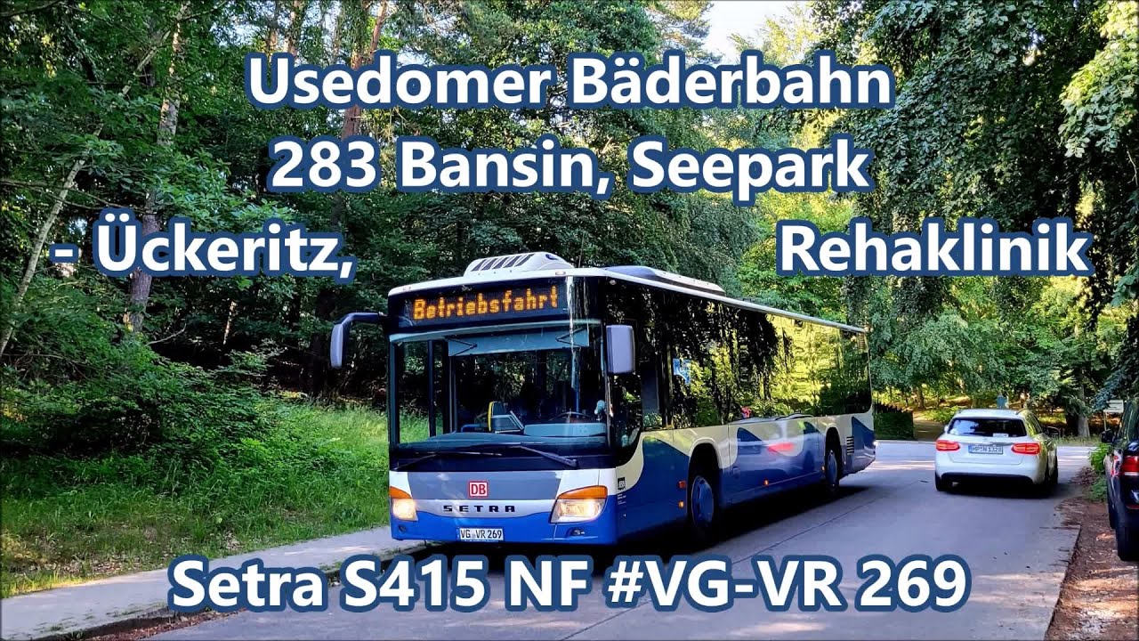 UBB - Linie 283, Setra S415 NF #VG-VR 269 - YouTube