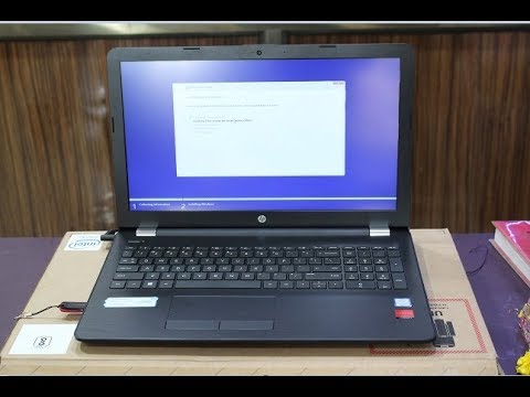 HP 15-bs180tx Laptop | Unboxing & First Impressions | SParkling Black ...