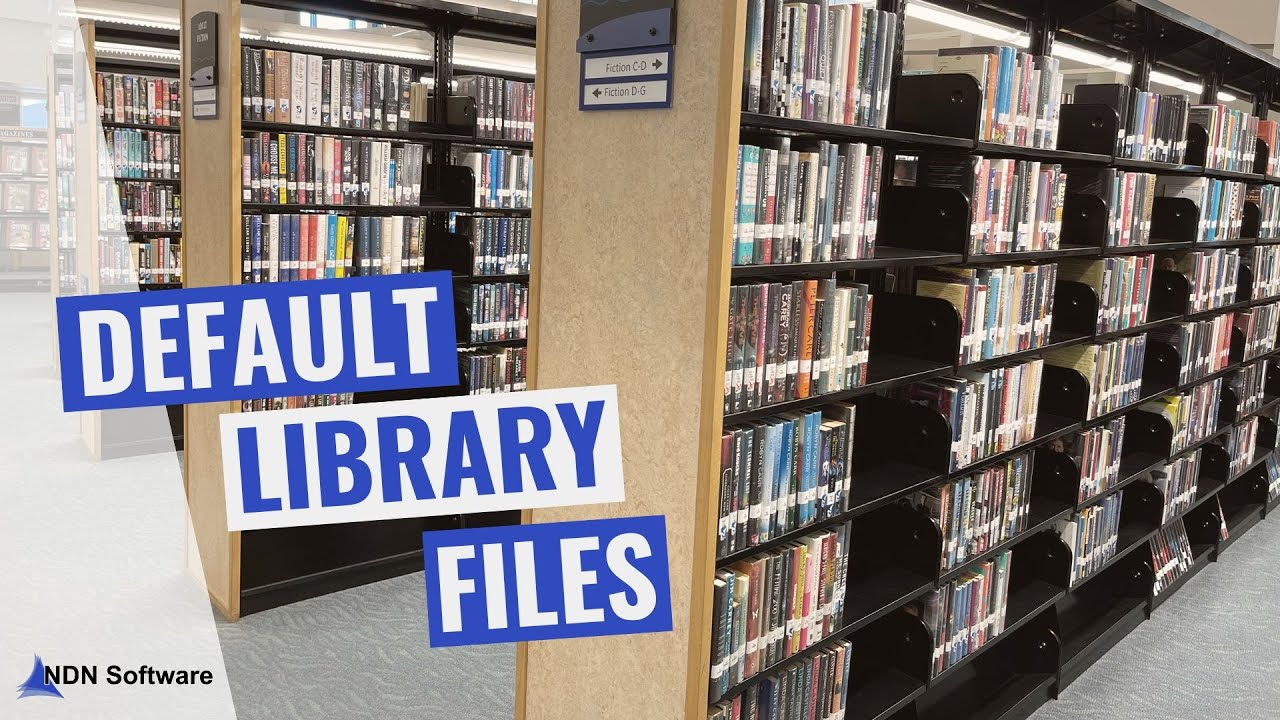 Default Library Files - YouTube