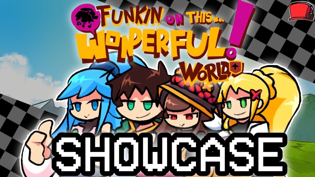 FNF Funkin On This Wonderful World | Vs Konosuba Demo Showcase | FNF X ...