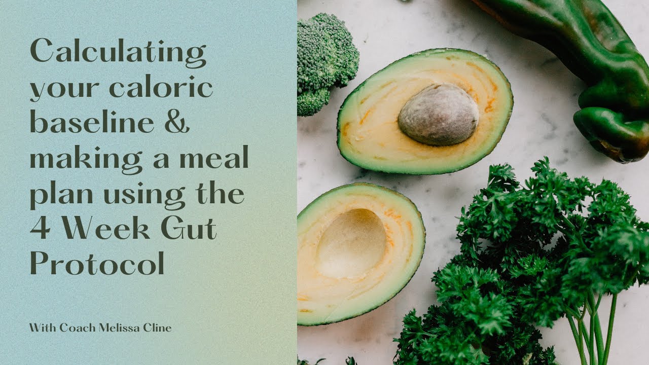 Calculating your caloric baseline & making a meal plan using the 4 Week ...