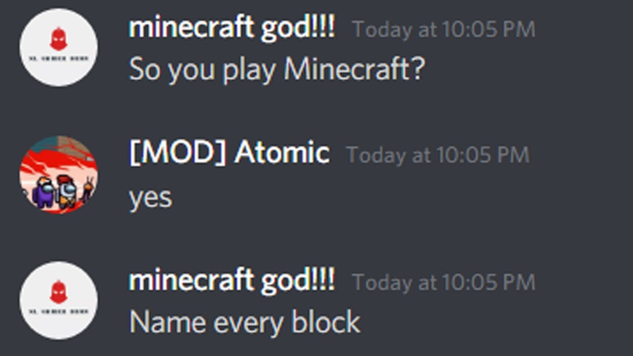 Oh, so you play Minecraft? NAME EVERY BLOCK. - YouTube