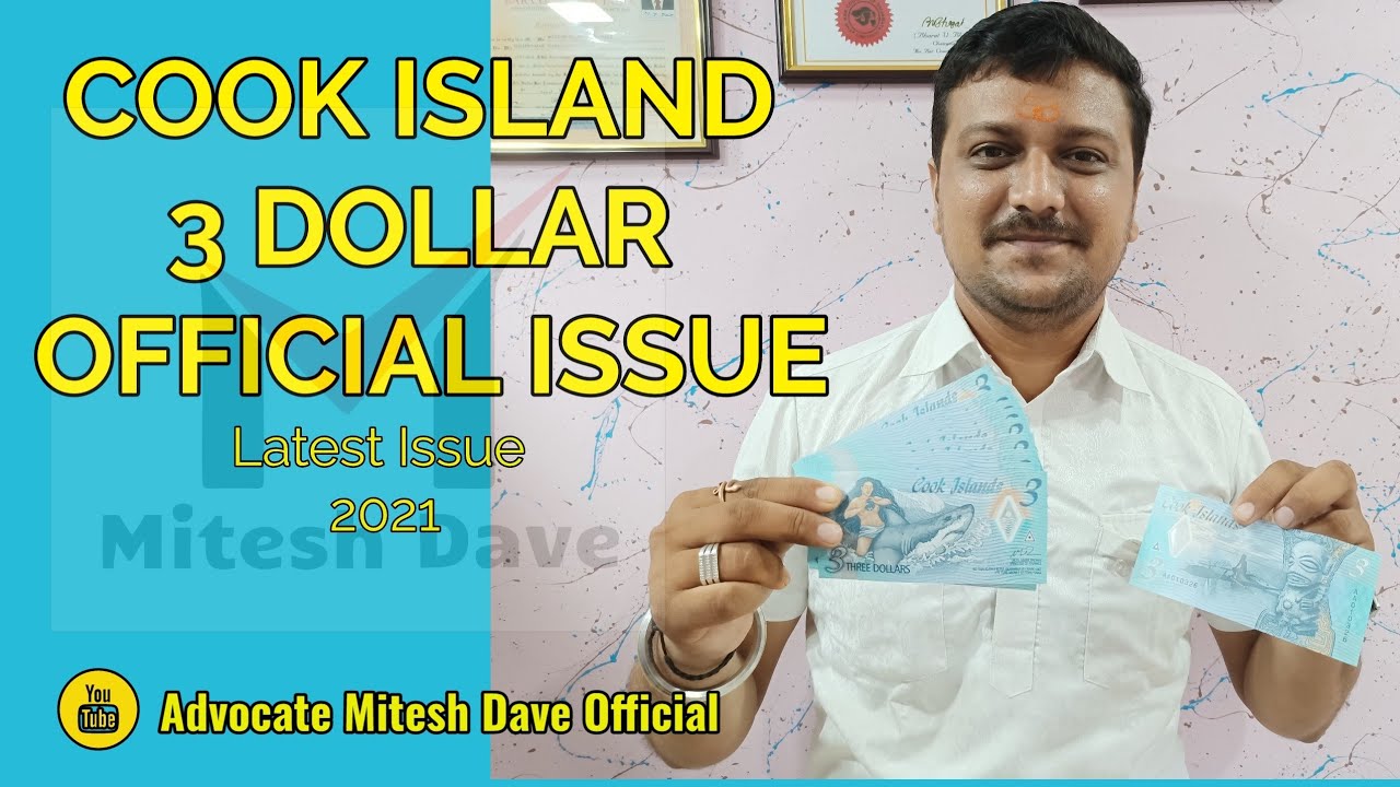 COOK ISLAND NEW CURRENCY NOTE OF THREE DOLLAR | #COOKISLAND #DOLLAR # ...