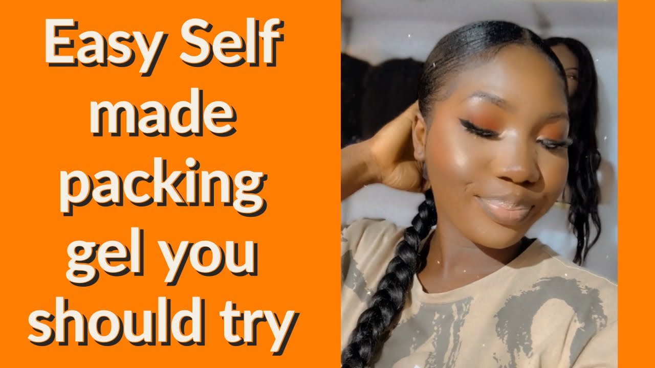 Easy Self Made Packing Gel You Should Try - YouTube