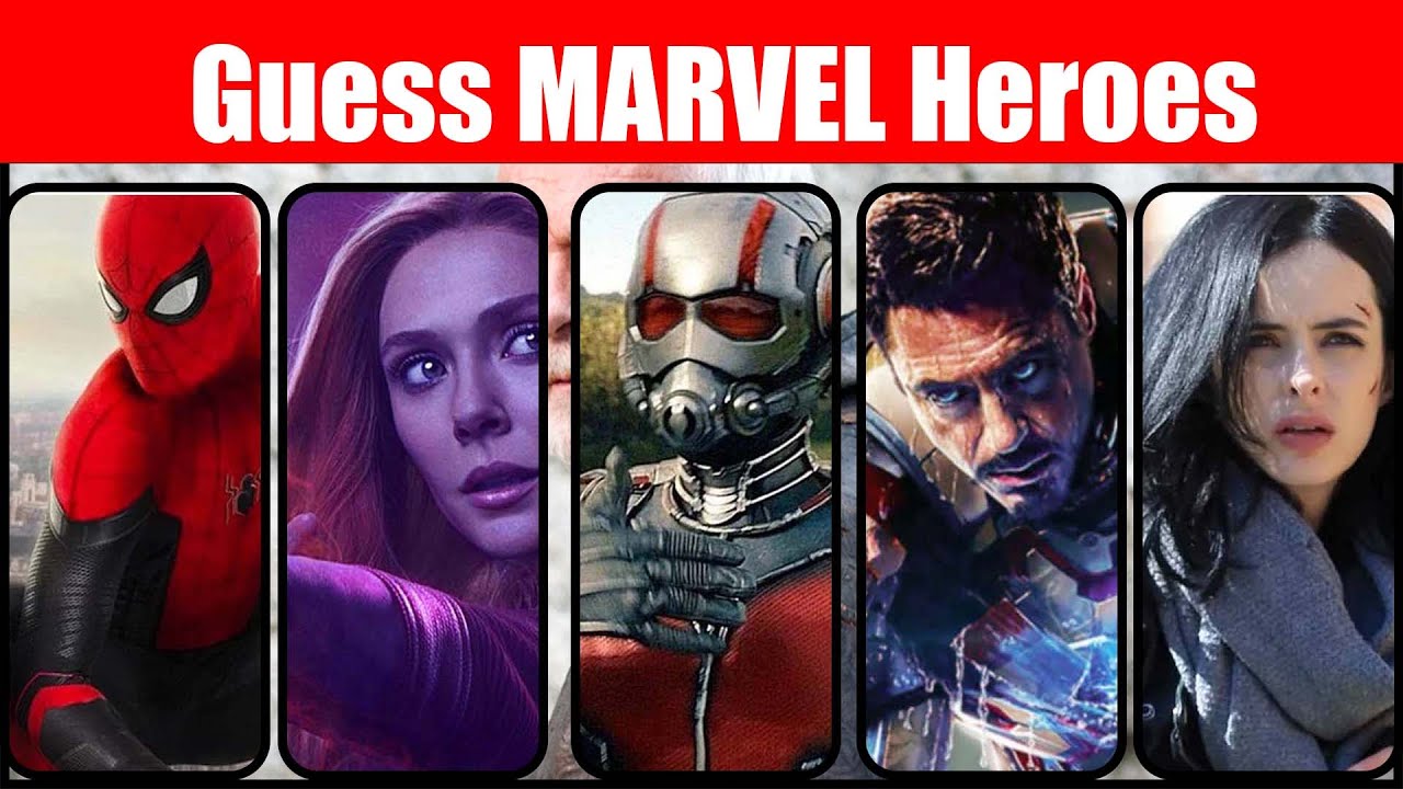 Guess Marvel Characters || Marvel Heroes Quiz || Put Your Marvel ...