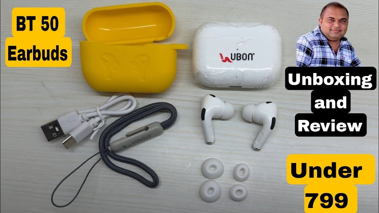 Ubon Earbuds BT-50🔥 Best Sound Quality Under 799. Best Battery Backup ⚡ ...