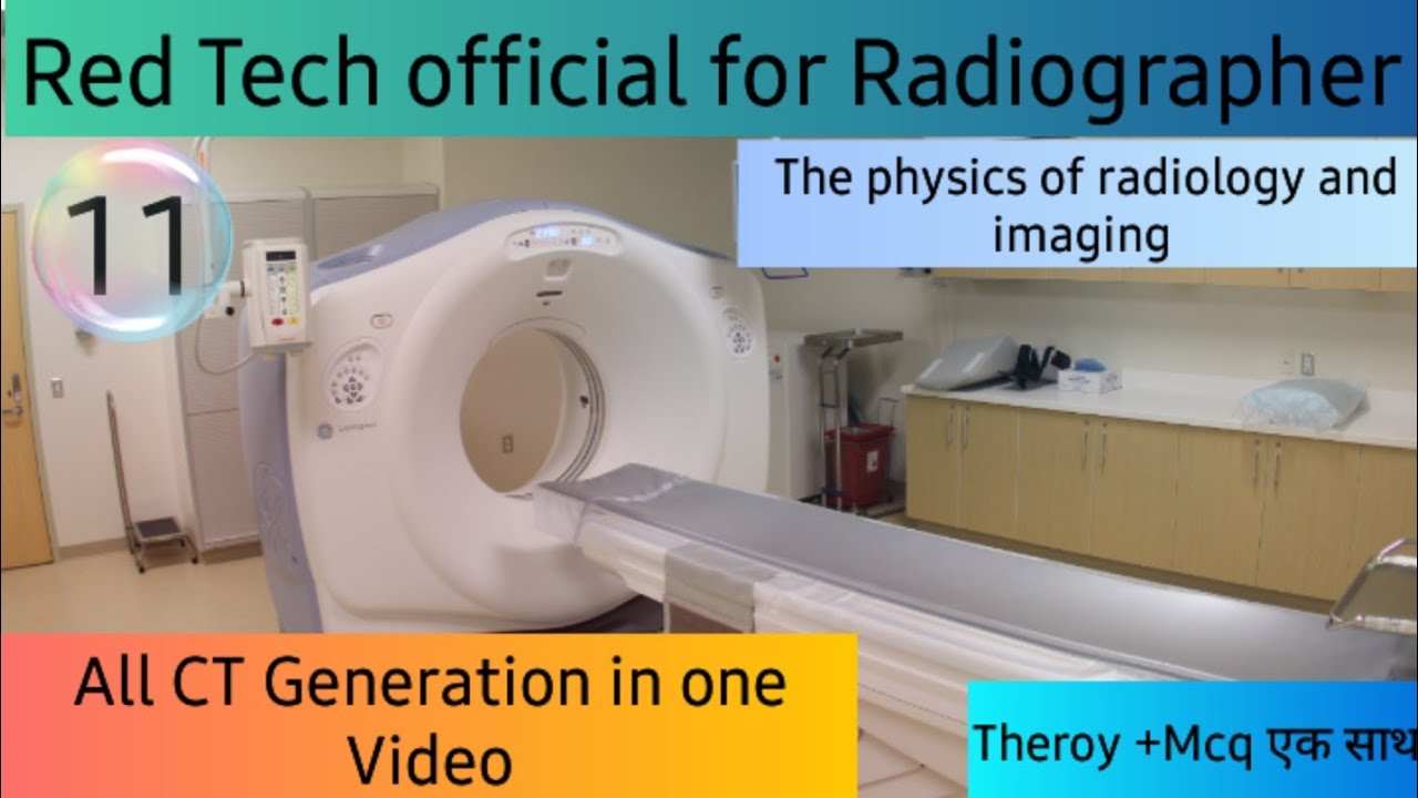 ALL CT GENERATION IN ONE VIDEO || The Physics Of Radiology and imaging ...