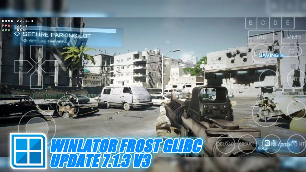 Battlefield 3 Winlator Frost GLIBC 7.1.3 V3 Poco F6 Hyper Os 2 - YouTube