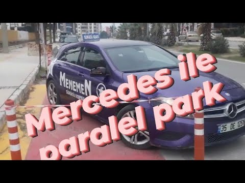 Paralel Park Mercedes araç içi çekimi