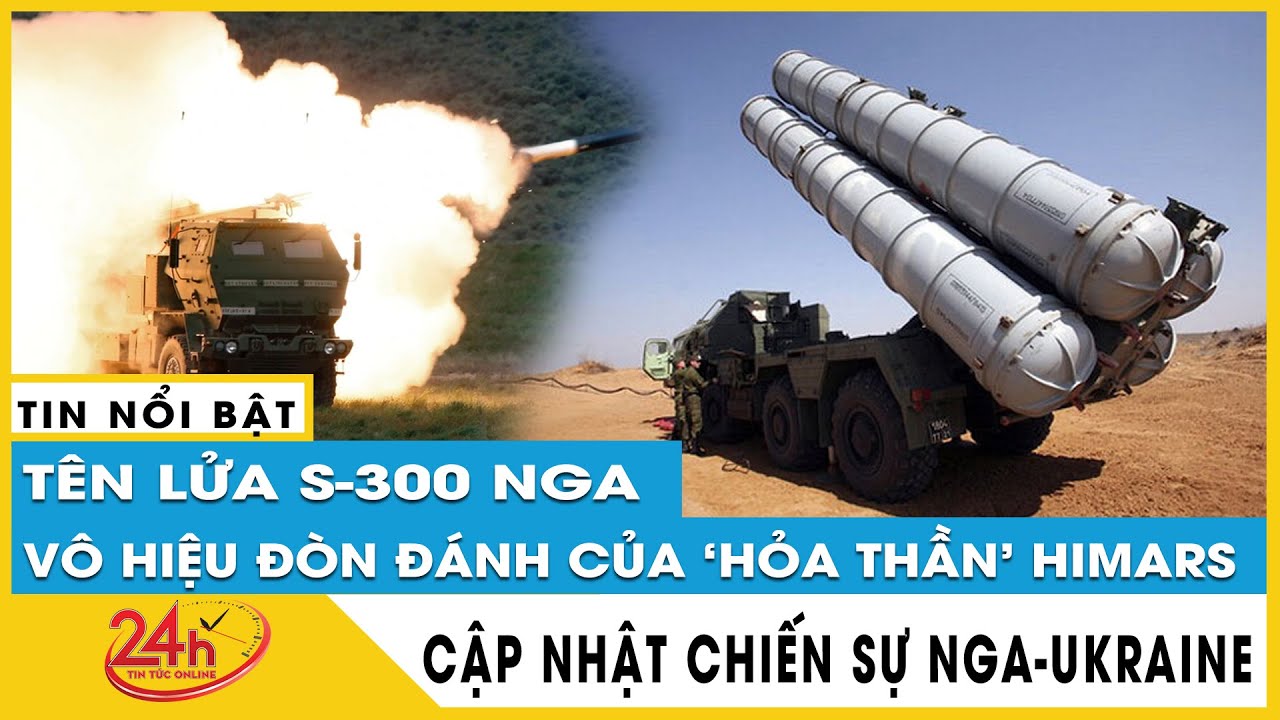 Cận cảnh tên lửa S-300 Nga khai hỏa, chặn đòn tập kích từ hỏa thần HIMARS Ukraine | TV24h - YouTube