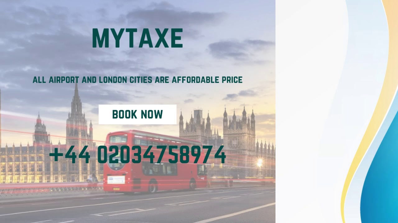 MYTAXE WELCOMES YOU TO LONDON - YouTube