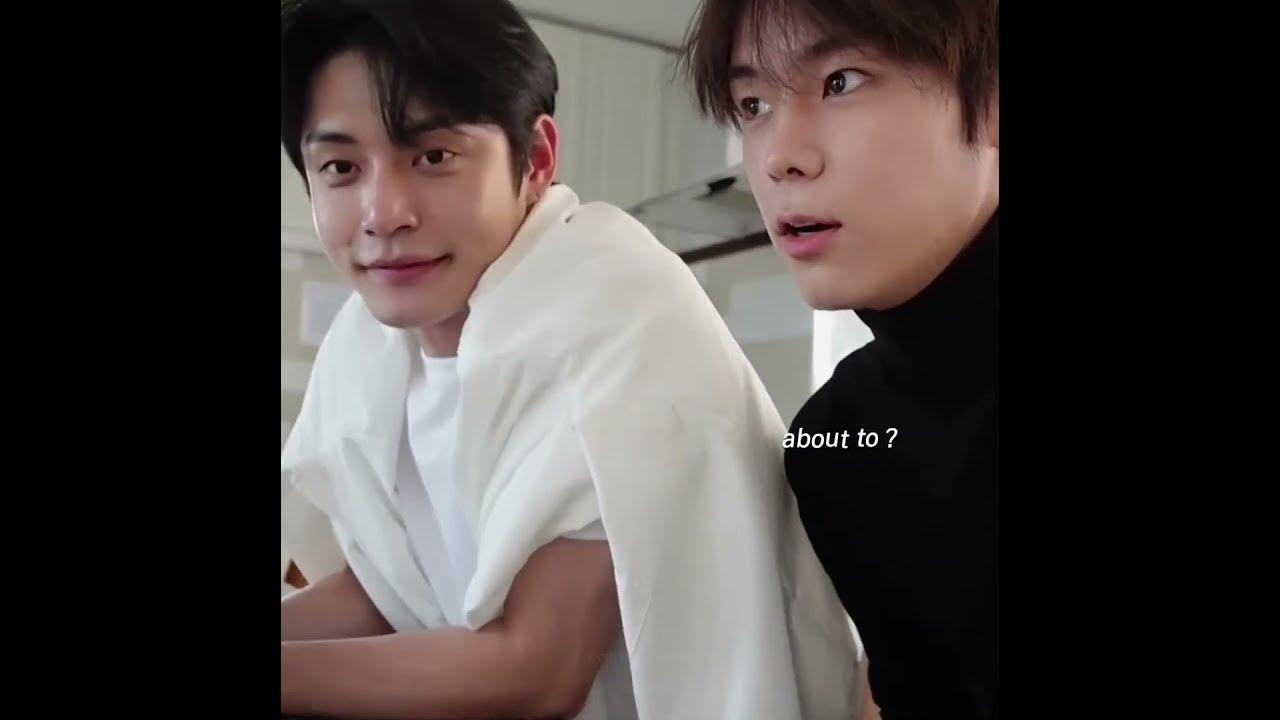 Kim jiwoong & Yoon Seobin [Kissable lips] #bl #ZB1 - YouTube