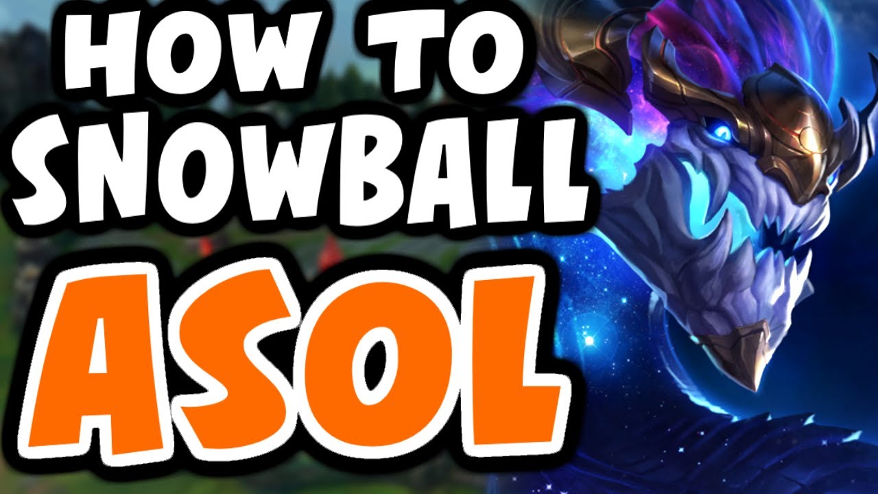 How to Snowball as Aurelion Sol | Challenger Aurelion Sol - League of ...
