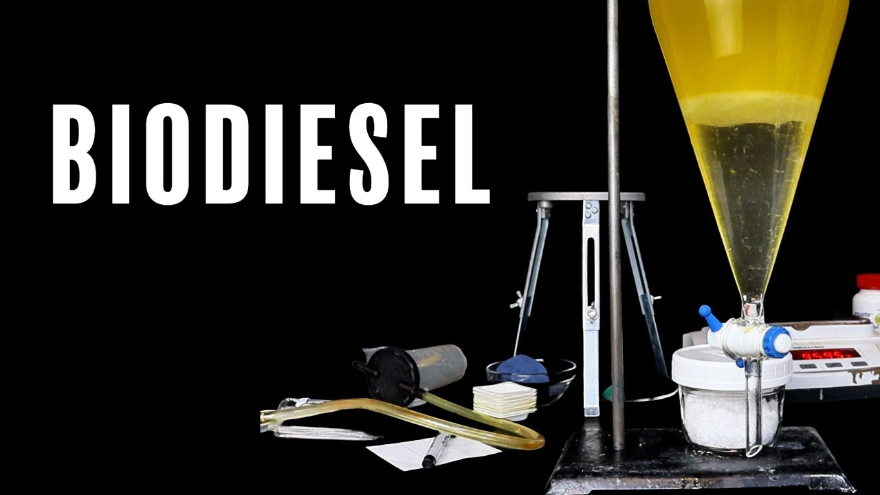 Making Biodiesel from Cooking Oil - YouTube